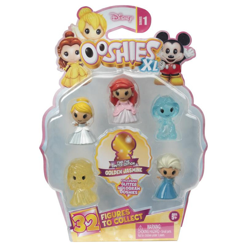 Disney Ooshies XL Series 1 6Pk Assorted - Afterpay
