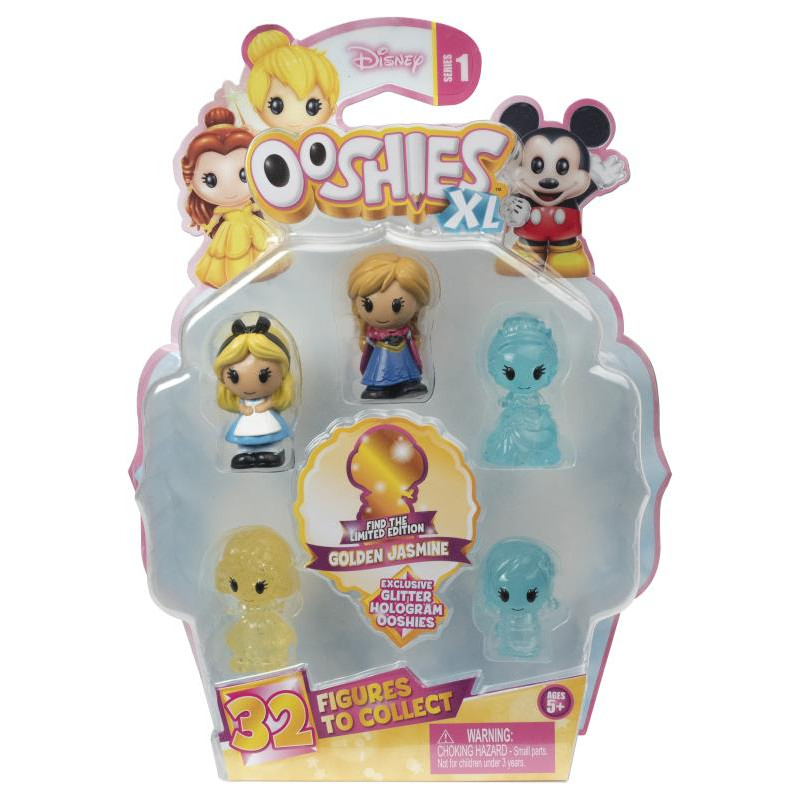 Disney Ooshies XL Series 1 6Pk Assorted - Afterpay