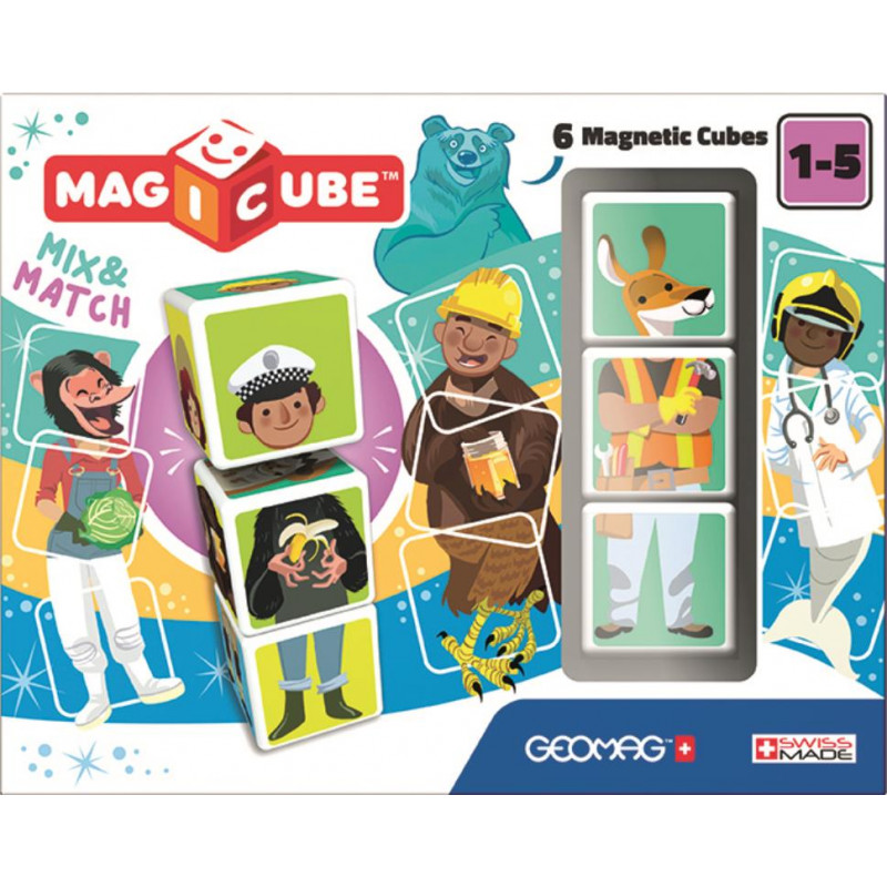 Magicube Mix And Match 6Pce | Mr Toys Toyworld