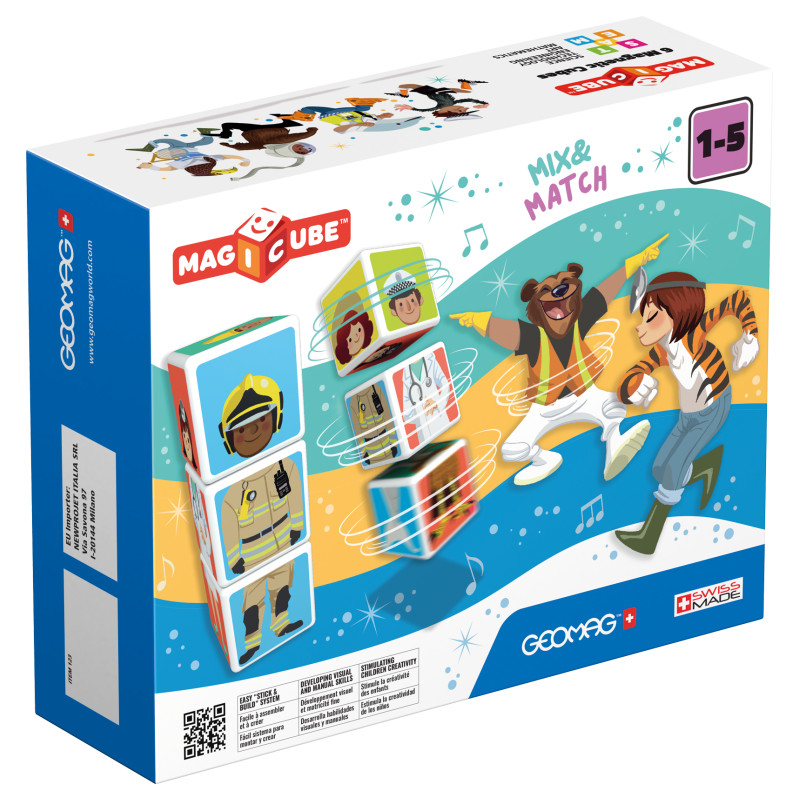 Magicube Mix And Match 6Pce | Mr Toys Toyworld