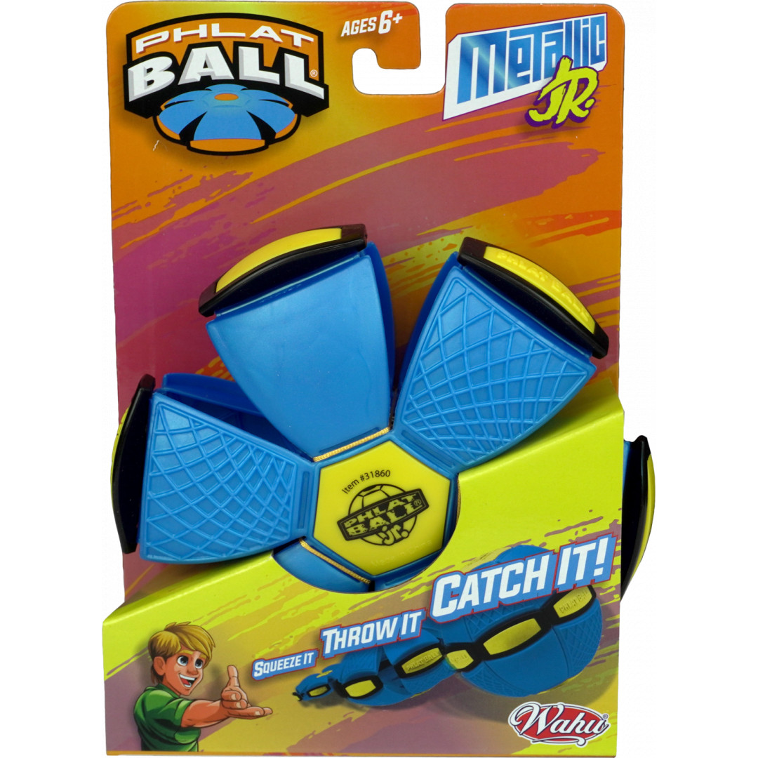Phlat Ball Jnr Metallic - Afterpay Available!