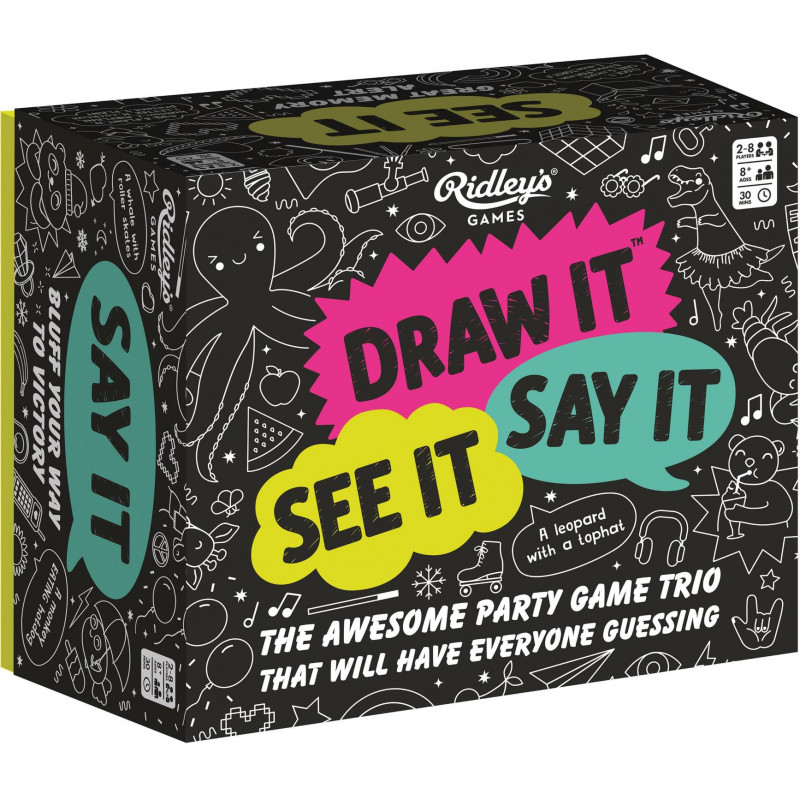 Draw It. See It. Say It Game - Afterpay Available!