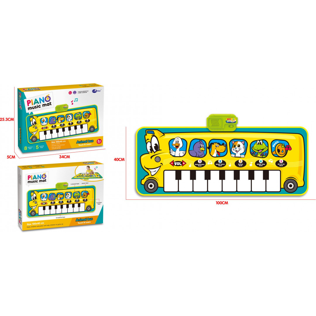 Battery Powered Piano Bus Mat - Shop Now!