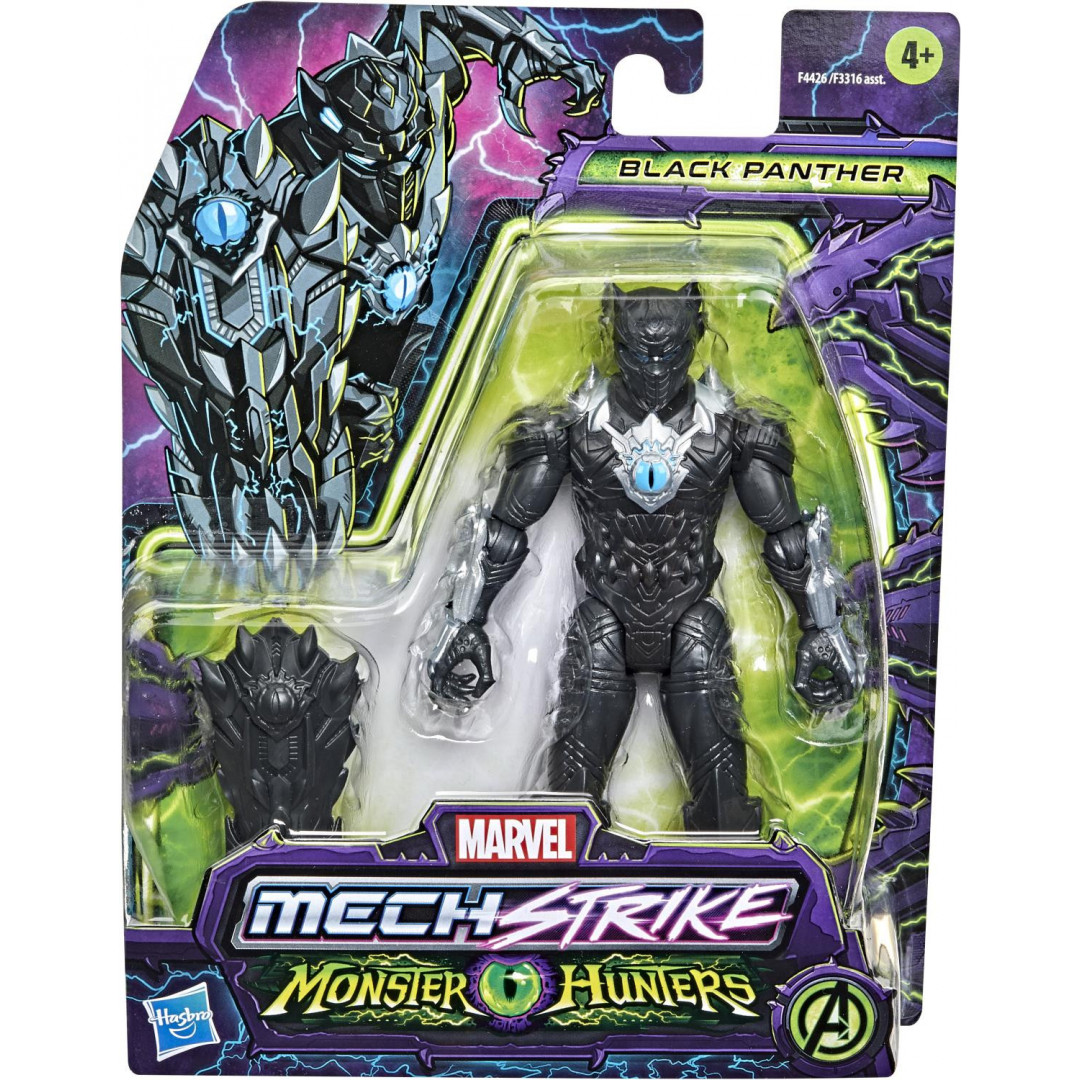 Marvel Mech Strike Monster Hunters Black Panter - Afterpay