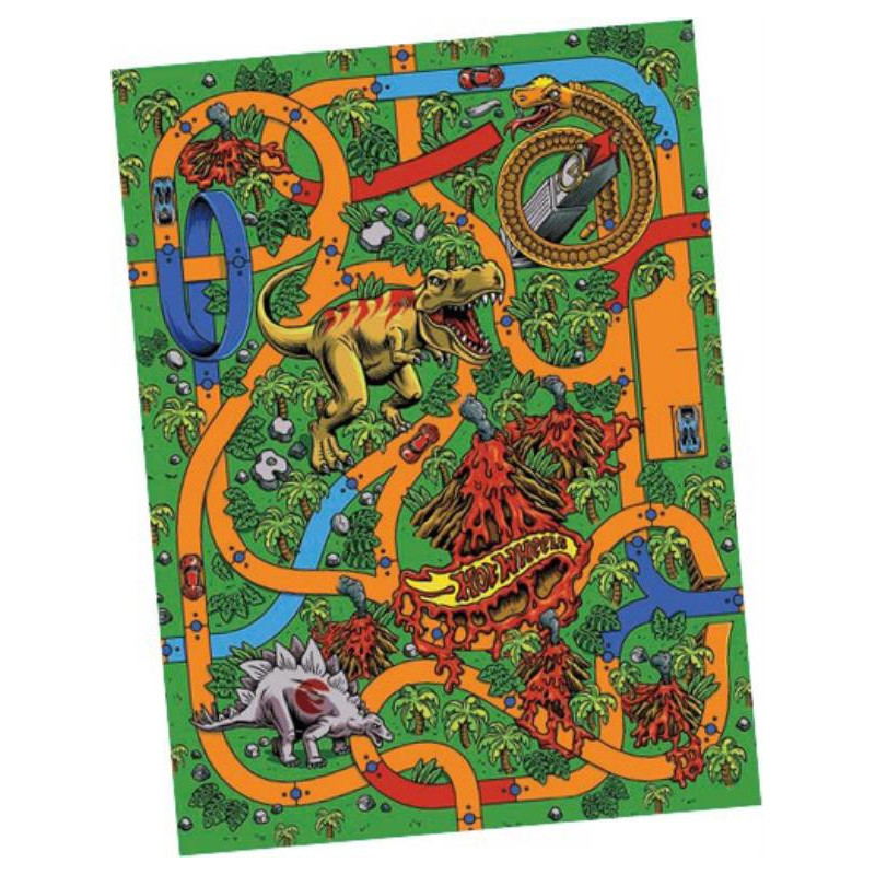 Hot Wheels 115 X 85cm Reversible Foam Playmat - Afterpay