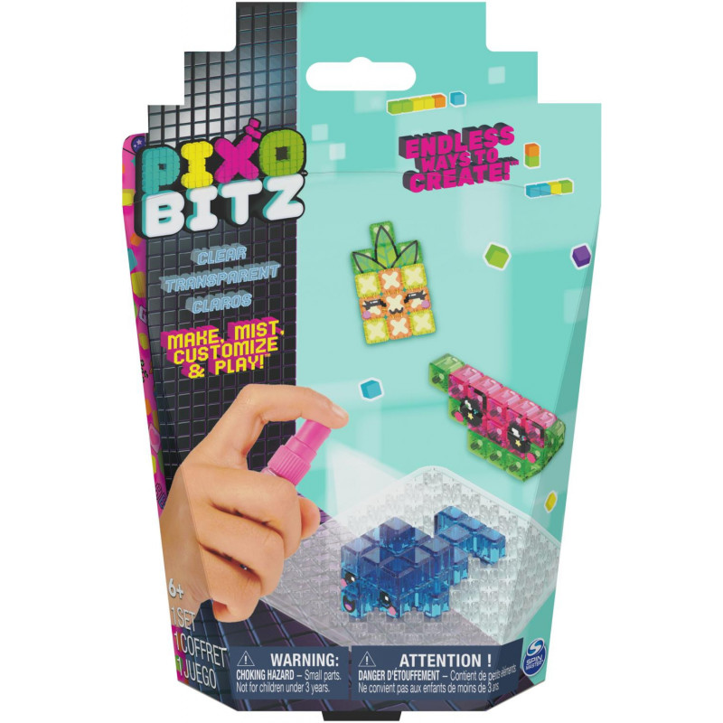 Pixobitz Metallic & Clear Feature Pack Assorted | Mr Toys