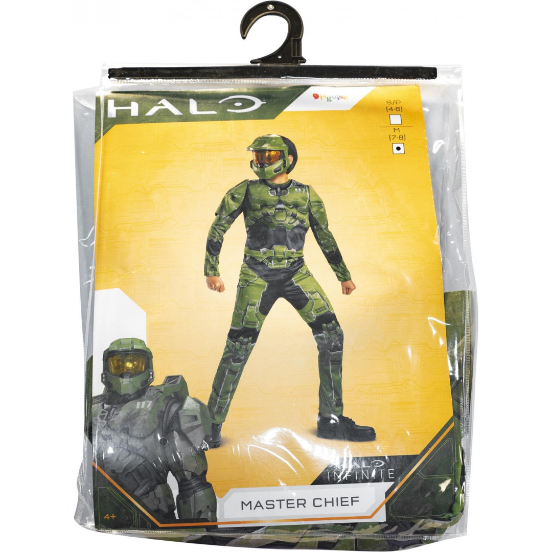 Halo Master Chief Fancy Dress Costume 7-8 - Afterpay