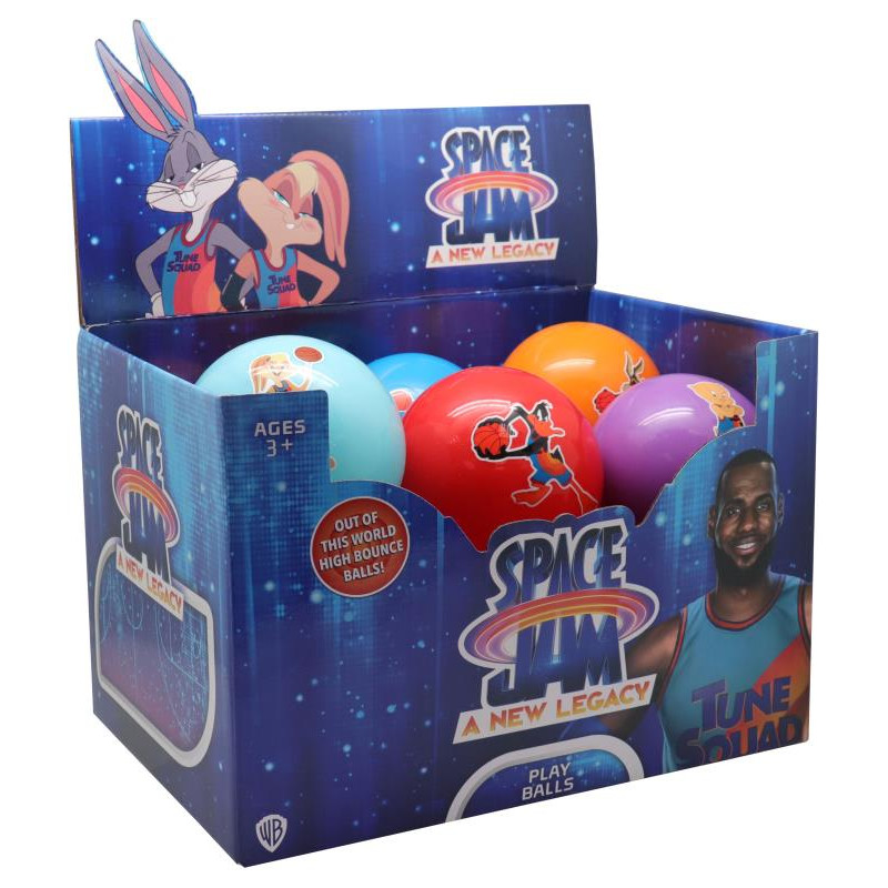 Space Jam 4" PVC Play Ball - Afterpay Available!