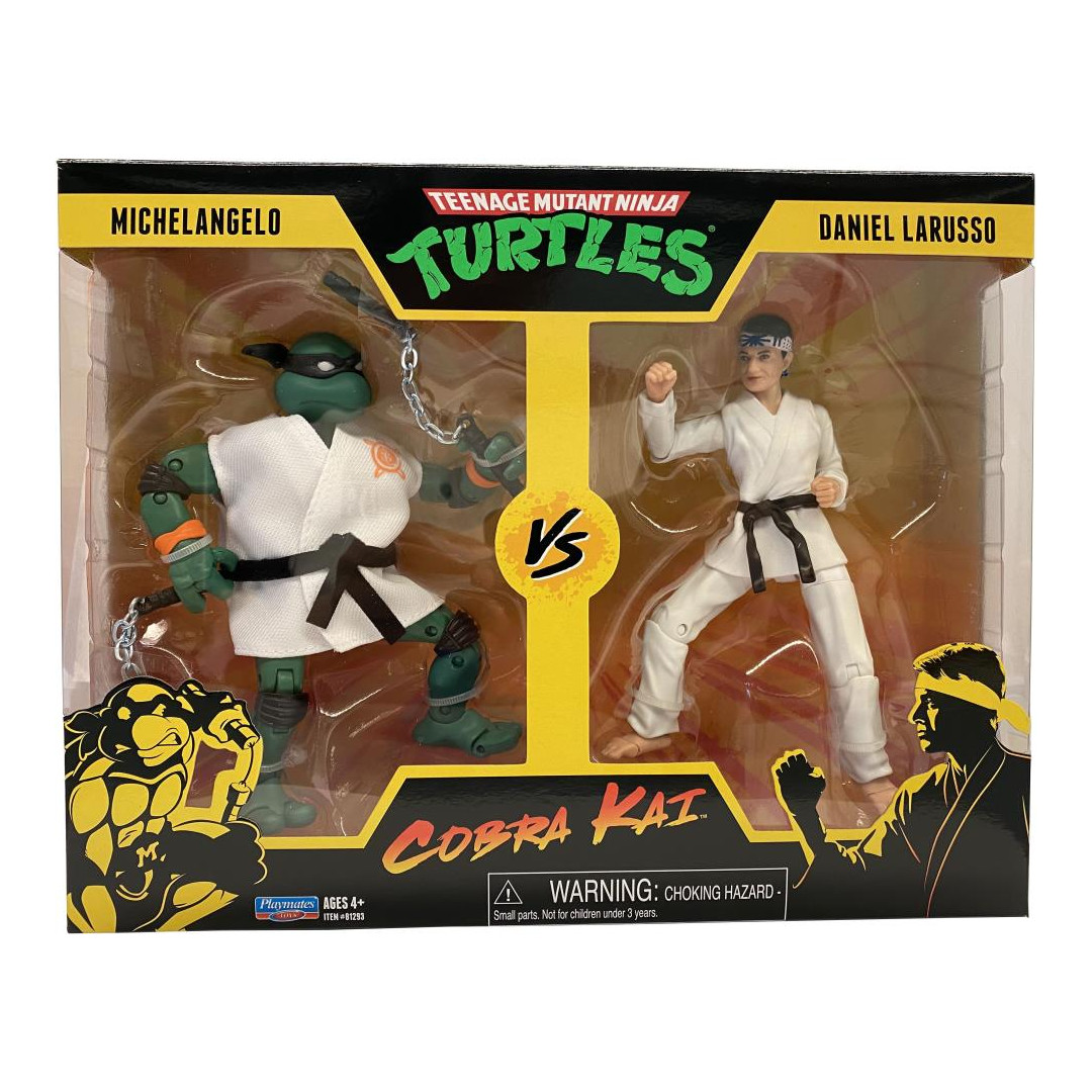 TMNT Vs Cobra Kai 2-Pack 6" Figure Mikey Vs Danny Larusso