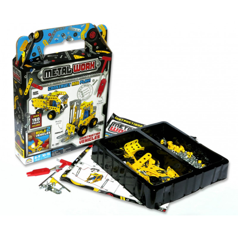 Metal WorX Twin Pack - Construction Vehicles - Afterpay