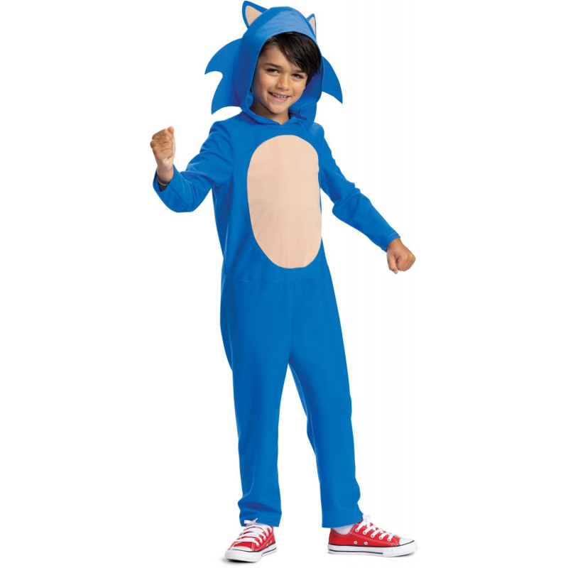 Sonic Movie Fancy Dress Costume 7-8 - Afterpay Available!