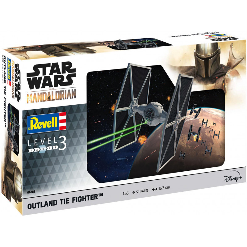 Star Wars Model - 1:65 The Mandalorian: Outland Tie Fighter