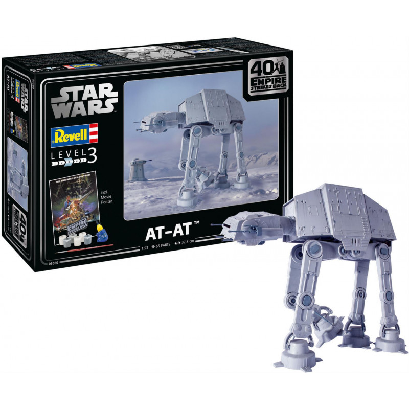 Star Wars Model - 1:53 The Empire Strikes Back AT-AT Gift