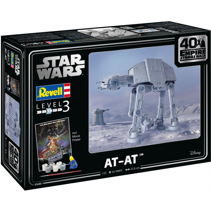 Star Wars Model - 1:53 The Empire Strikes Back AT-AT Gift