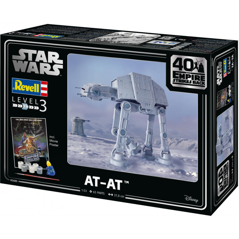 Star Wars Model - 1:53 The Empire Strikes Back AT-AT Gift