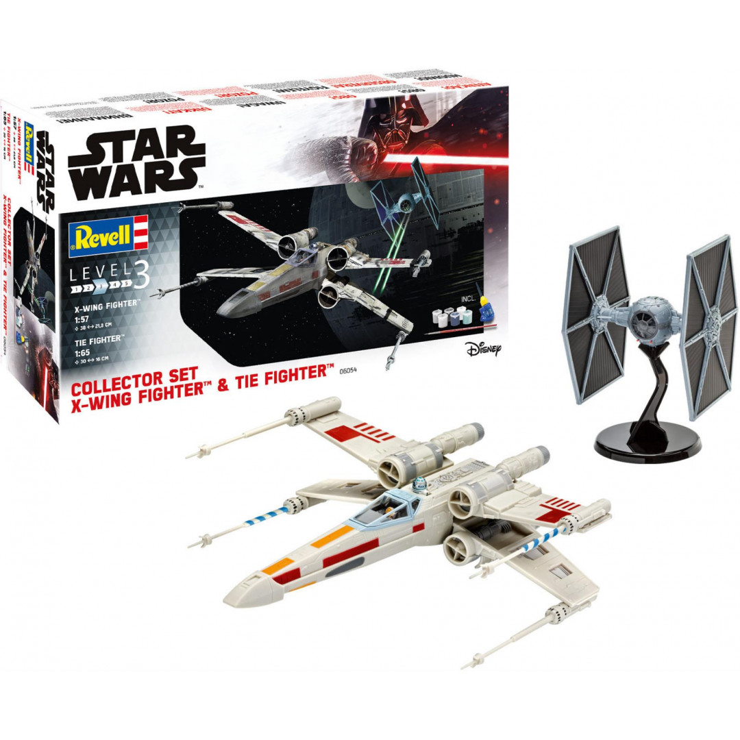 Star Wars Model - X-Wing Fighter & Tie Fighter | Mr Toys Toyworld