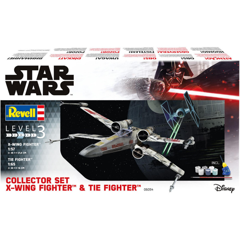Star Wars Model - X-Wing Fighter & Tie Fighter | Mr Toys Toyworld