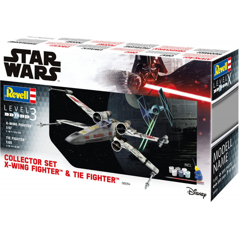 Star Wars Model - X-Wing Fighter & Tie Fighter | Mr Toys Toyworld