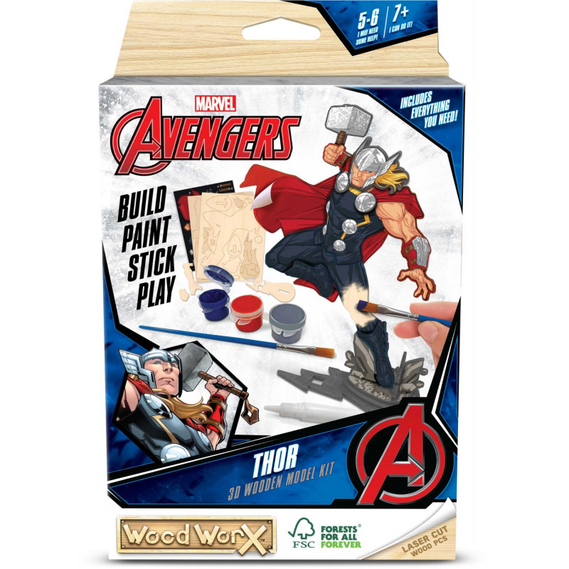 Wood WorX Marvel Thor - Afterpay Available!