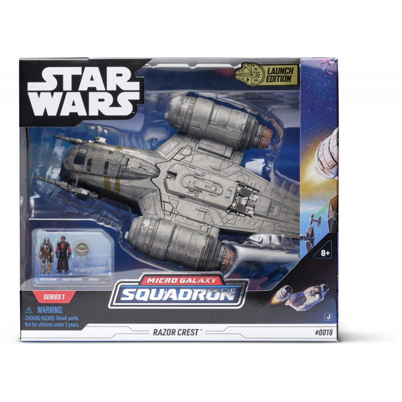 Star Wars Deluxe Vehicle 8" Vehicle & Figure - Razor Crest