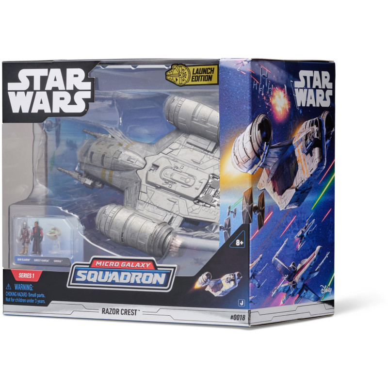 Star Wars Deluxe Vehicle 8" Vehicle & Figure - Razor Crest