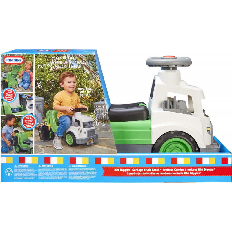 Little Tikes Dirt Digger Garbage Scoot | Mr Toys Toyworld