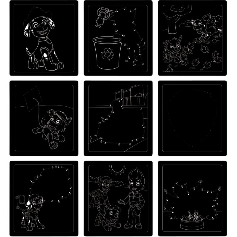 Melissa & Doug Paw Patrol - Scratch Art - Marshall - Shop