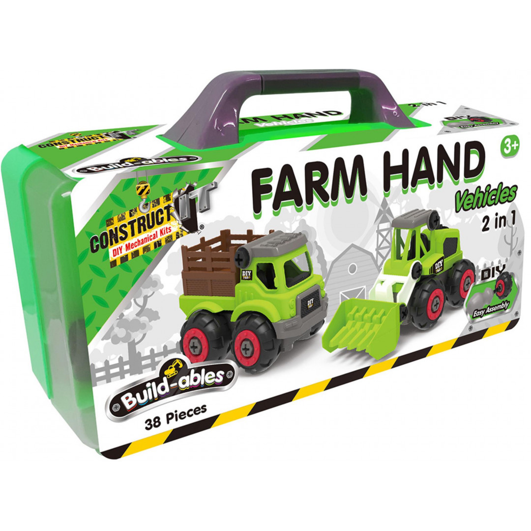 Construct It 2 In 1 Farm Hand Set - Afterpay Available!