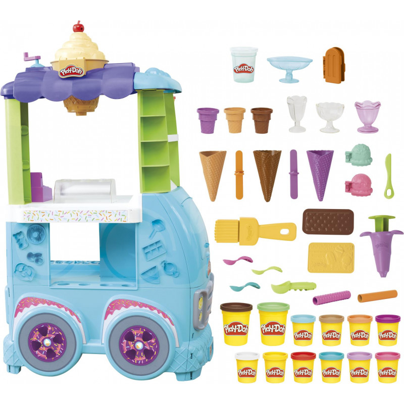 Play-Doh Ultimate Ice Cream Truck Playset - Afterpay