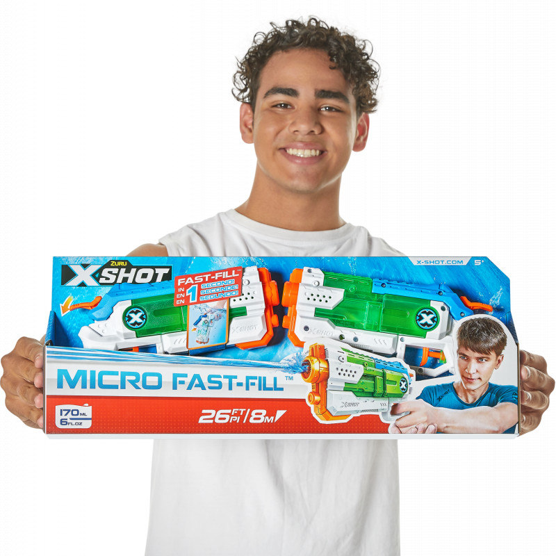 Zuru X-Shot Fast Fill Water Gun - Micro Twin Pack | Mr Toys