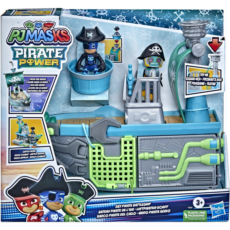 PJ Masks Sky Pirate Battleship - Afterpay Available!