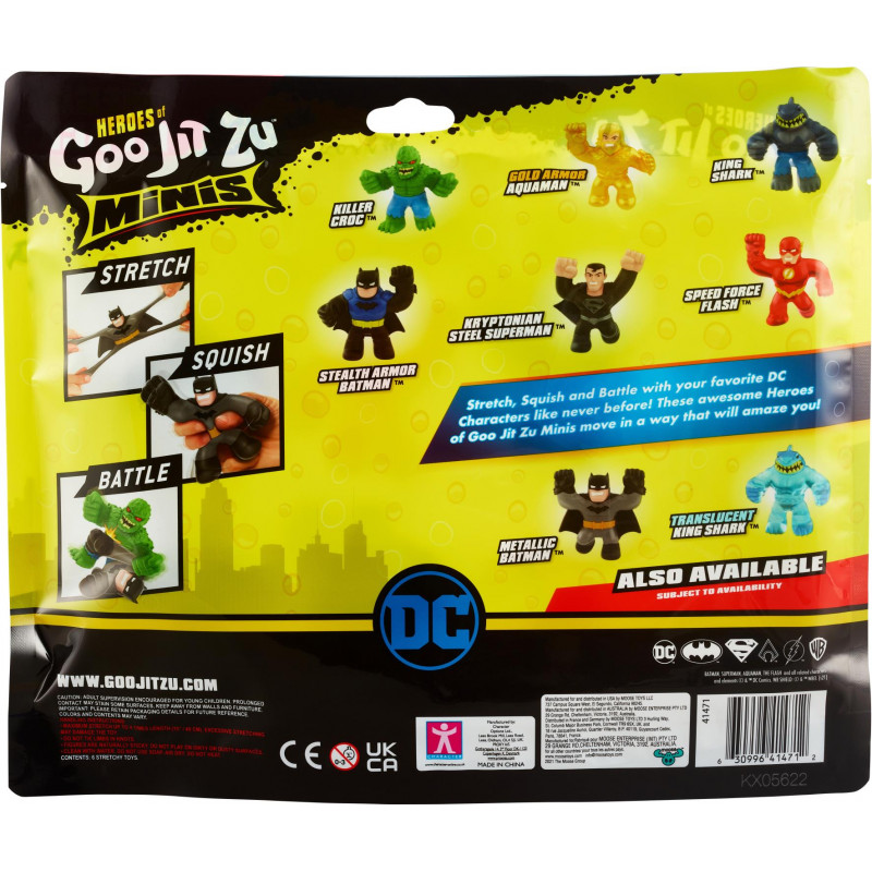 Heroes Of Goo Jit Zu Licensed DC S4 Minis Mega 6 Pack