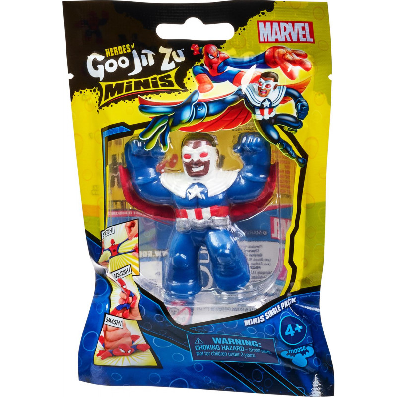 Heroes Of Goo Jit Zu Licensed Marvel S5 Minis Single Pack Heroes Of Goo Jit Zu Licensed Marvel S5 Minis Single Pack