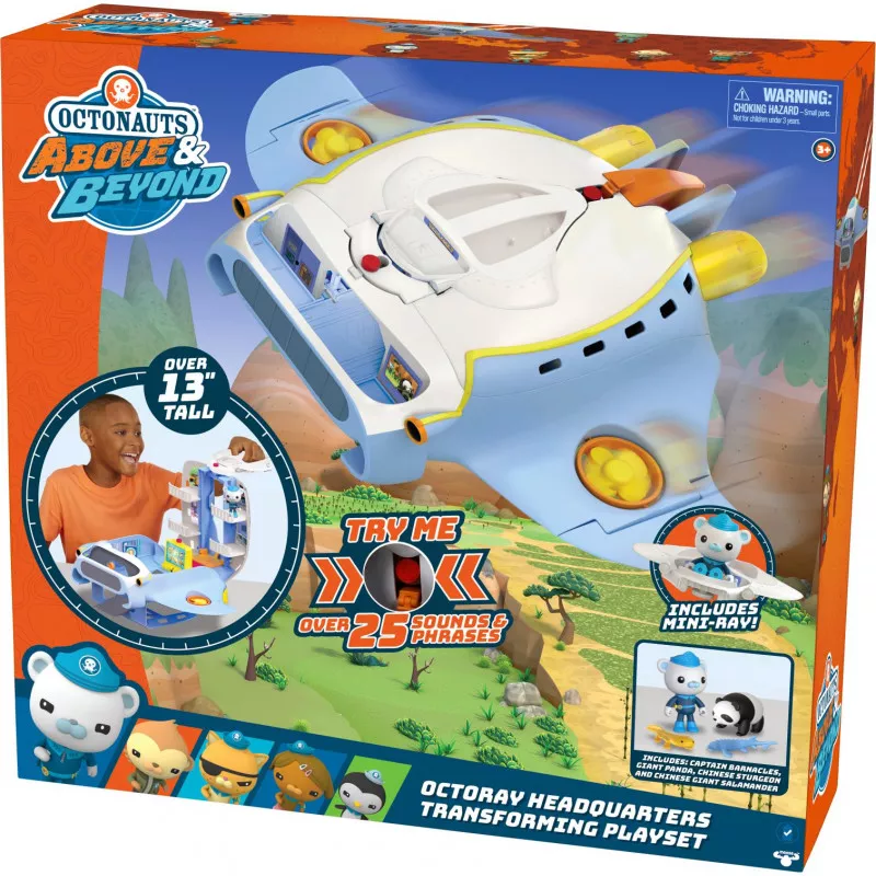Octonauts S1 Octoray Transforming Playset - Afterpay
