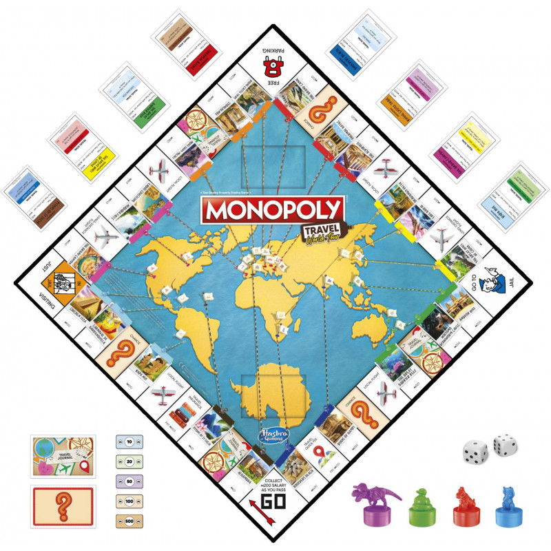 Monopoly Travel World Tour | Mr Toys Toyworld
