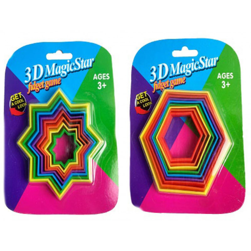 3D Magic Fidget Game Assorted - Afterpay Available!