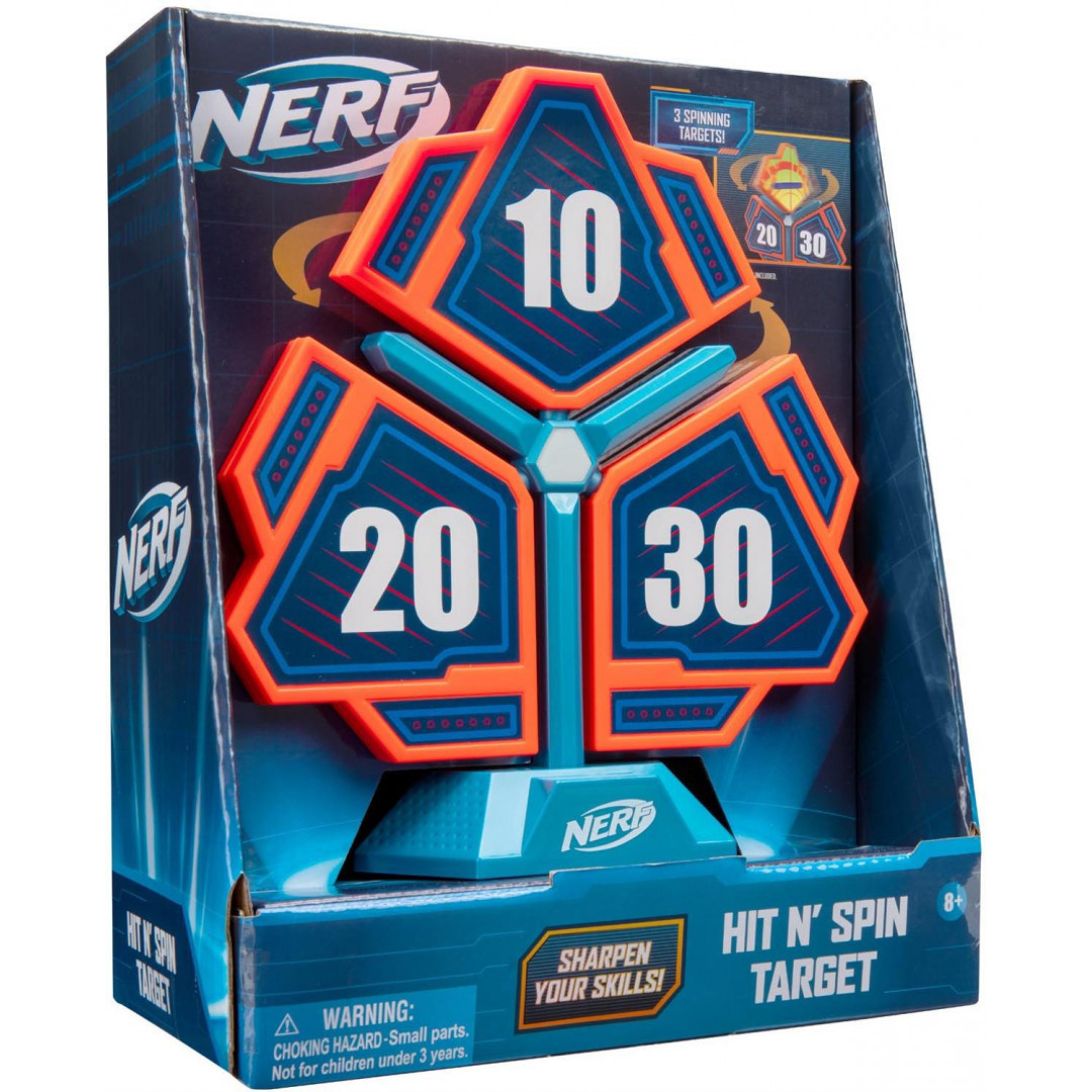 Nerf - Elite Target Hit N' Spin Target | Mr Toys Toyworld