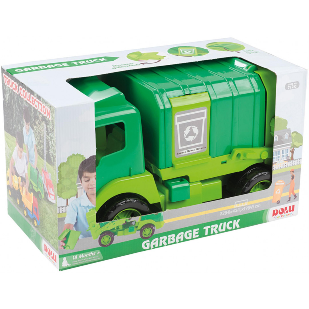 Dolu Garbage Truck In Window Box 43 Cm - Afterpay Available!