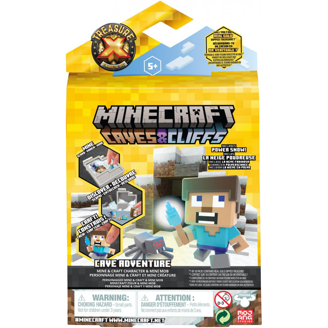 Treasure X Licensed Minecraft S2 Caves & Cliffs Adventure World