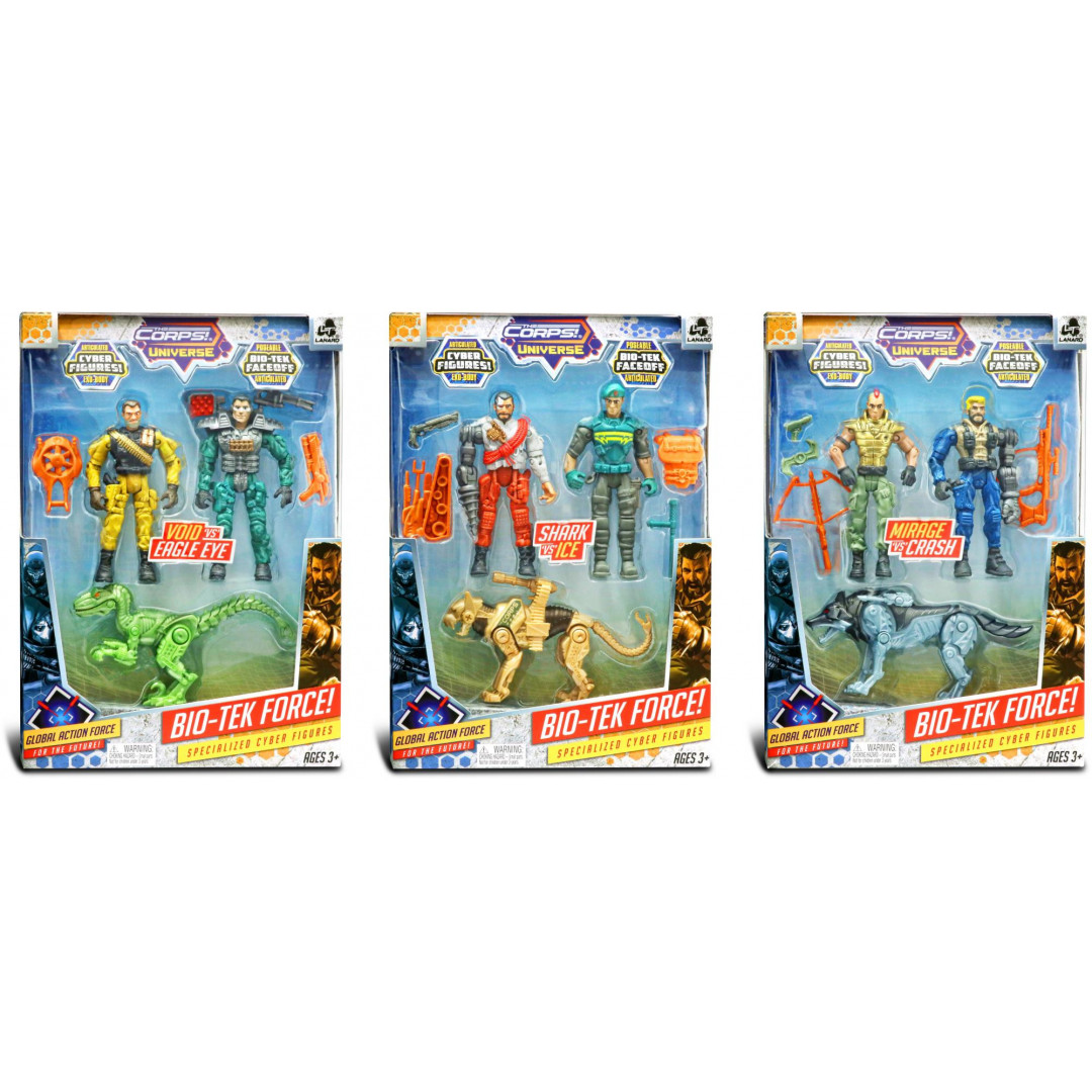 The Corps! Universe - Bio-Tek Task Force Assorted | Mr Toys