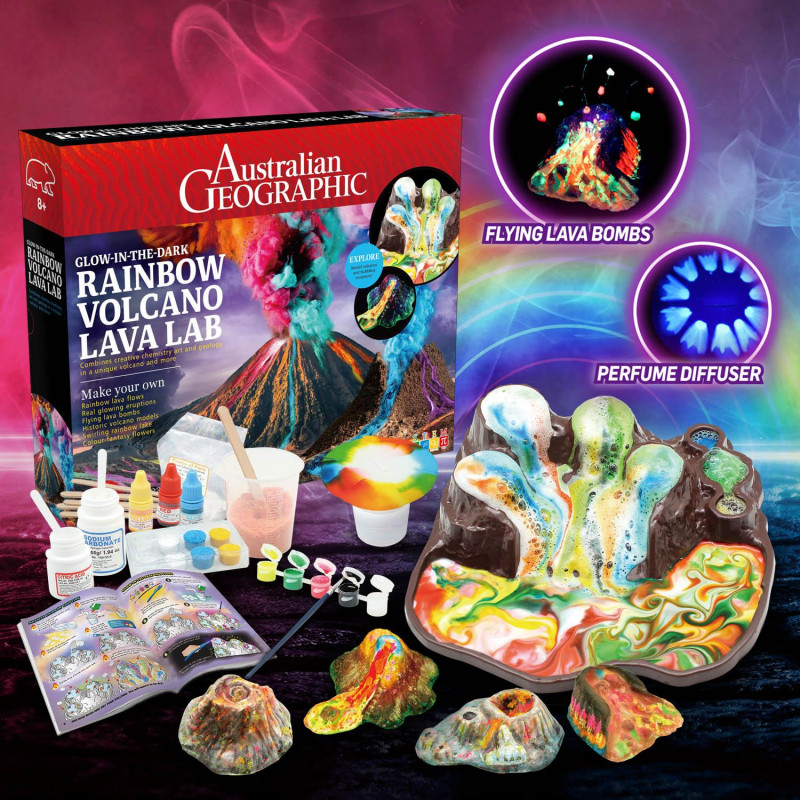 Rainbow Volcano Lava Lab - Afterpay Available!