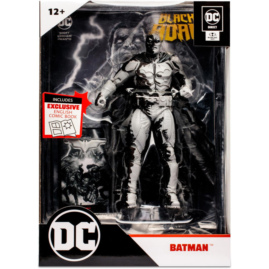 DC Direct 7In Figure With Comic - Black Adam Wv1 - Afterpay