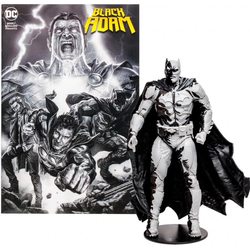 DC Direct 7In Figure With Comic - Black Adam Wv1 - Afterpay