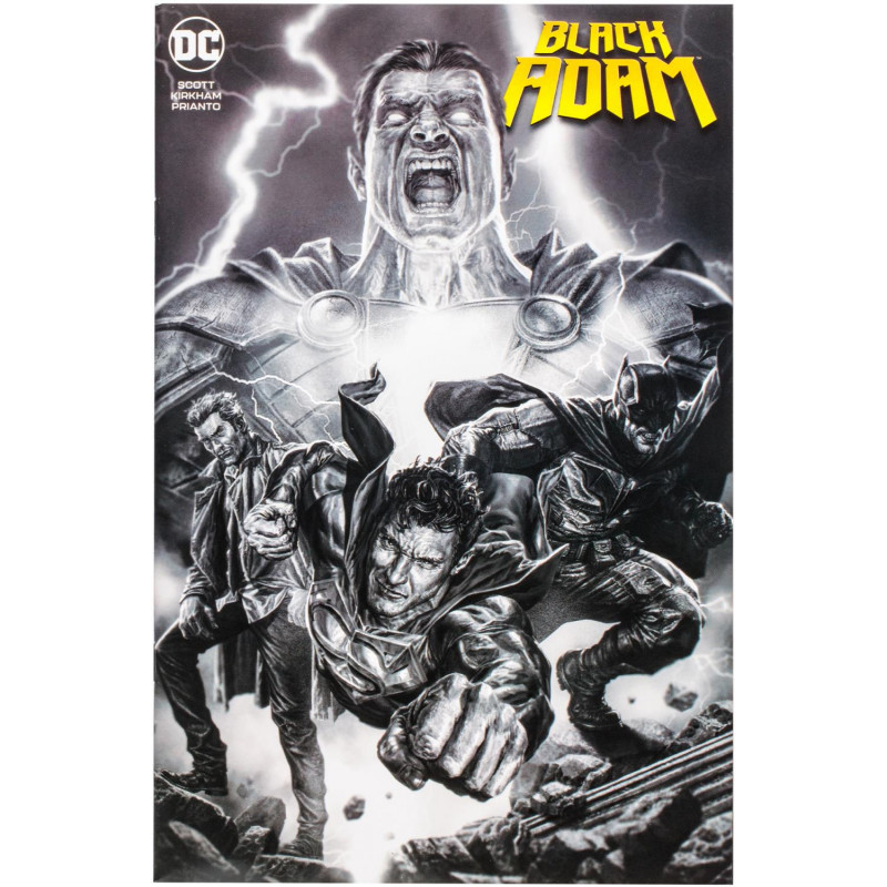 DC Direct 7In Figure With Comic - Black Adam Wv1 - Afterpay