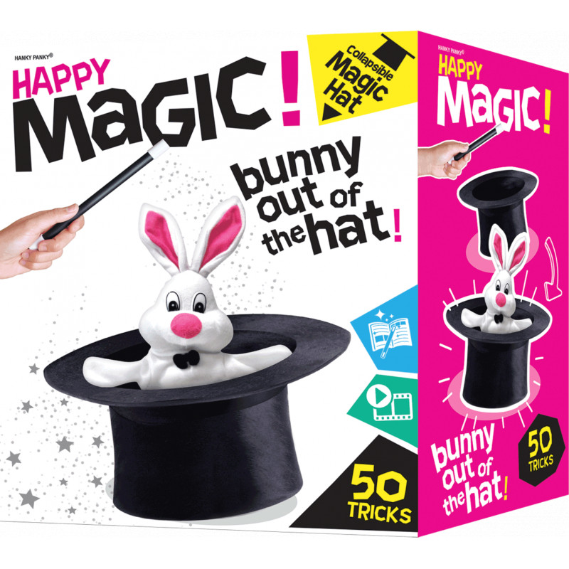 Happy Magic Collapsible Hat 50 Tricks Set - Afterpay