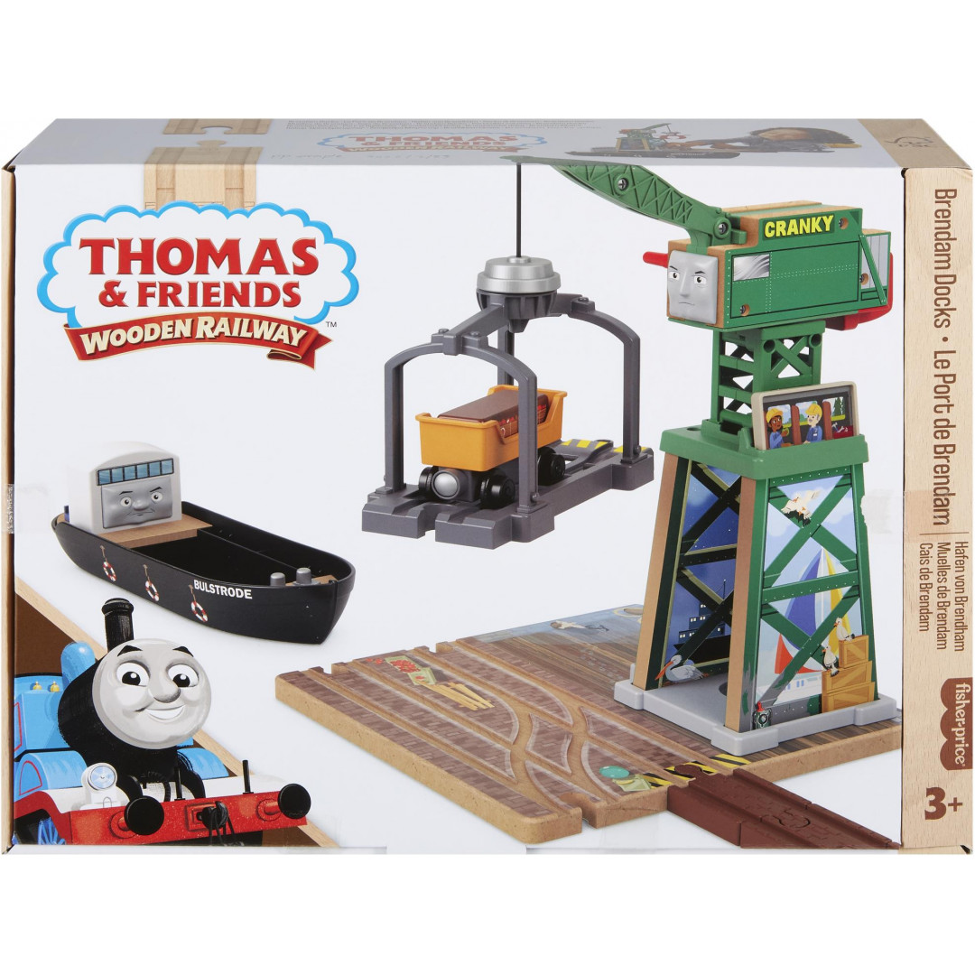 Thomas Wooden Railway Brendam Docks - Afterpay Available!