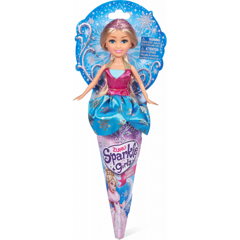Sparkle Girlz 10.5" Winter Princess Doll Assorted