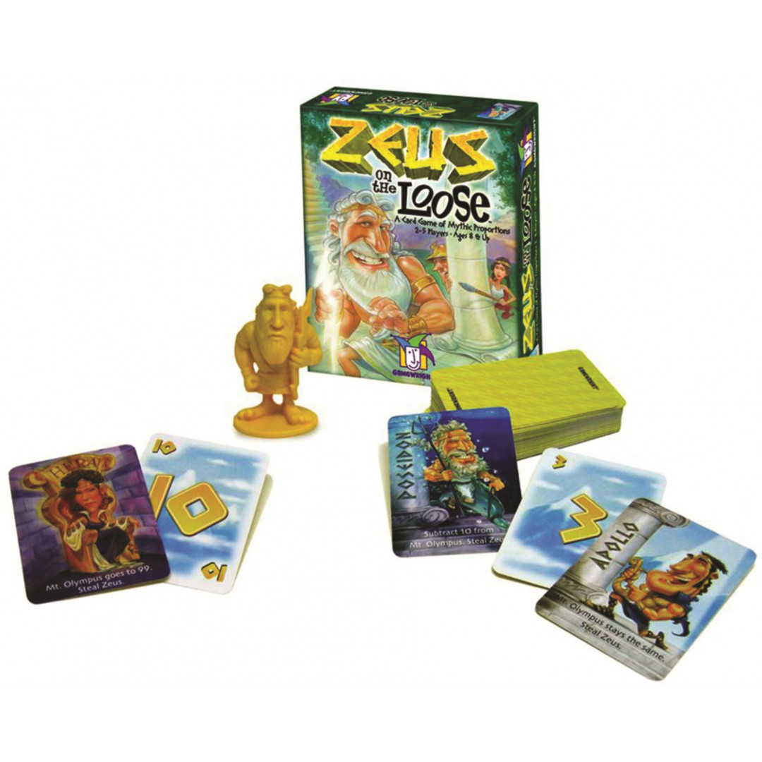 Zeus On The Loose Card Game - Afterpay Available!