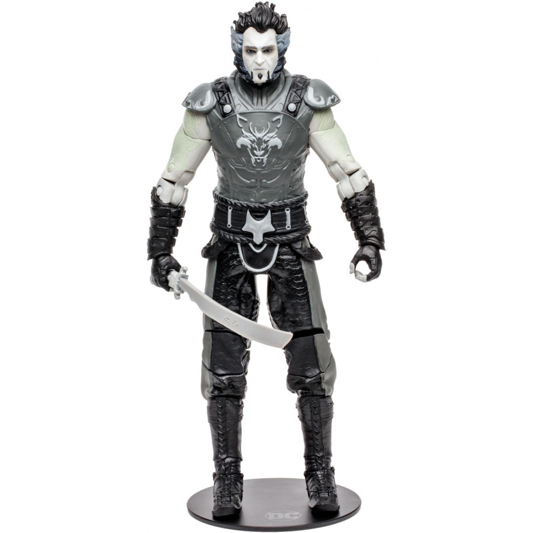 DC Gaming Build-A 7in Figure Ra's Al Ghul (B&W) (Goldlabel)