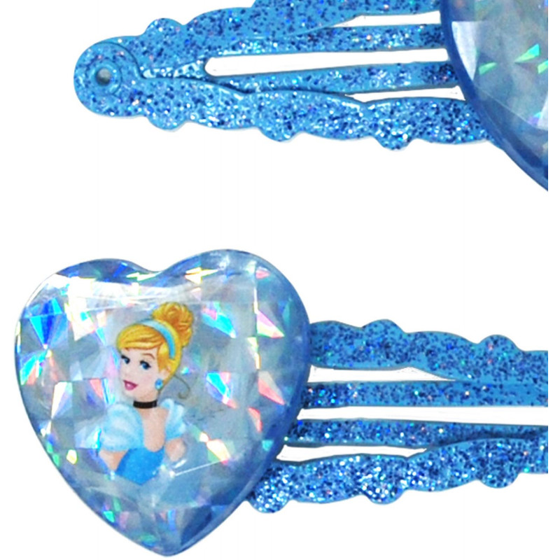 Pink Poppy - Cinderella Heart Gem Snapclips - Shop Now!